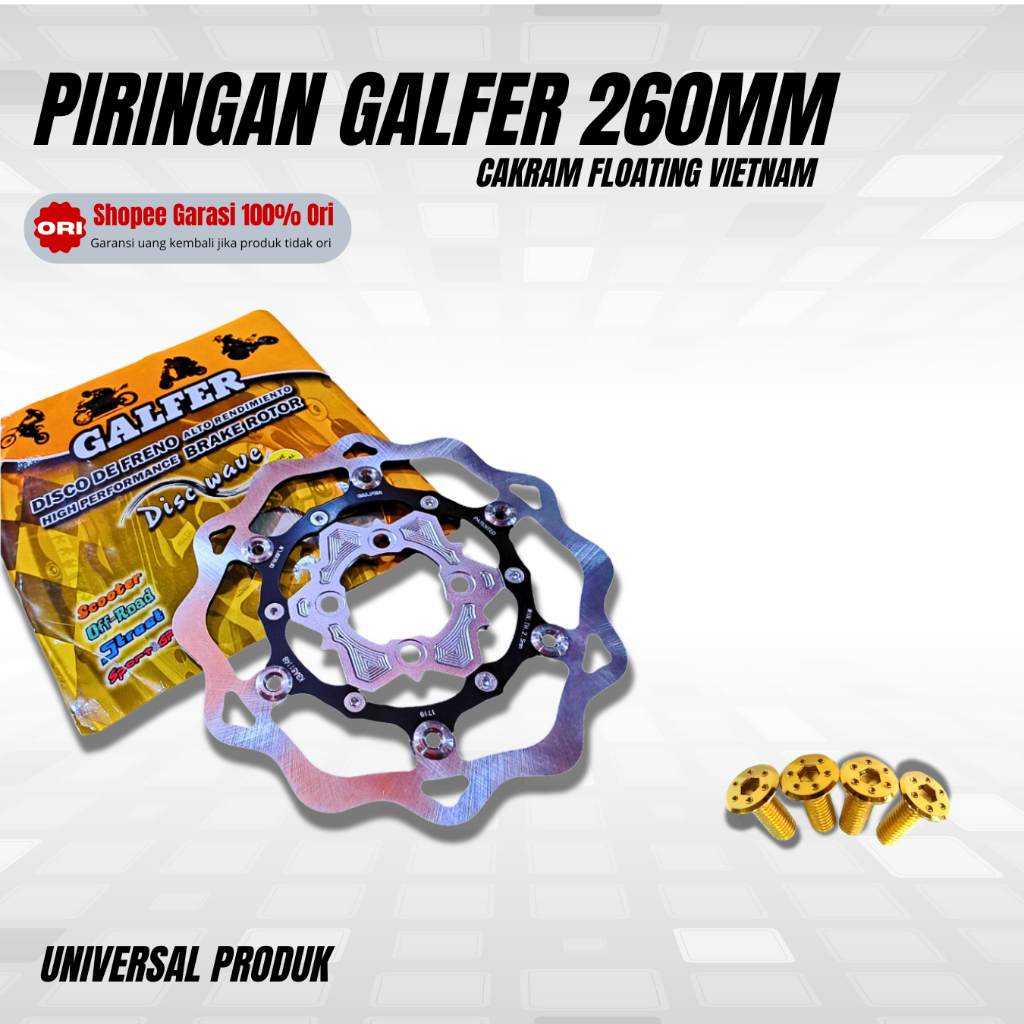 Galfer Disc 260mm Vario Disc BEAT MIO DISC VARIATION Motorcycle ...