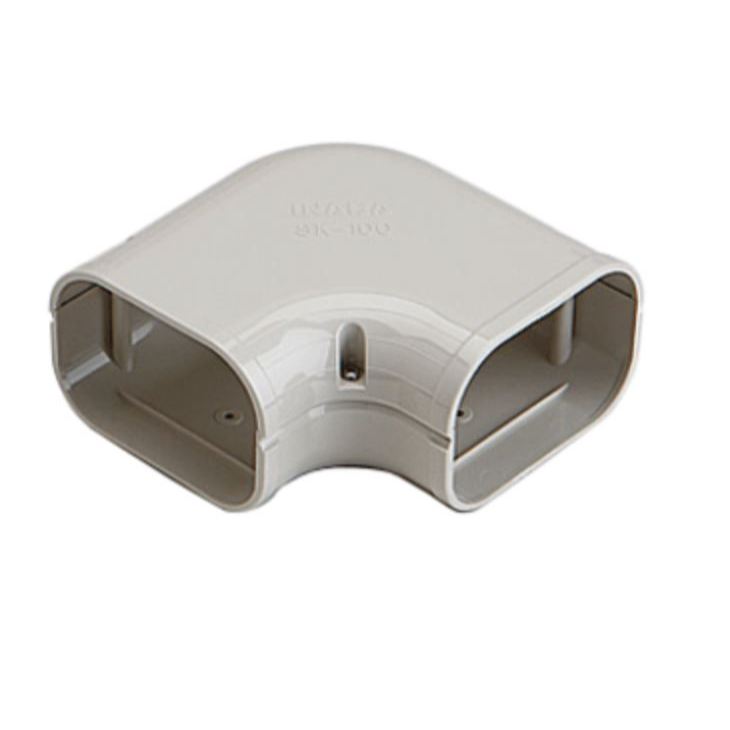 Inaba DENKO slimduct SK-140-I elbow horizontal turn keni knee | Shopee ...