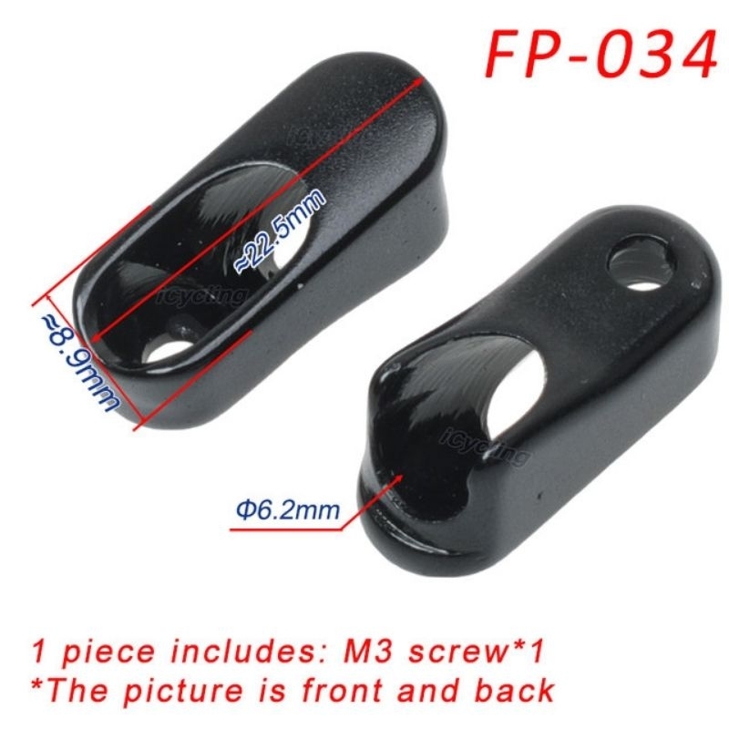 Cable guide roadbike frames and others outer top tube polygon stratos ...