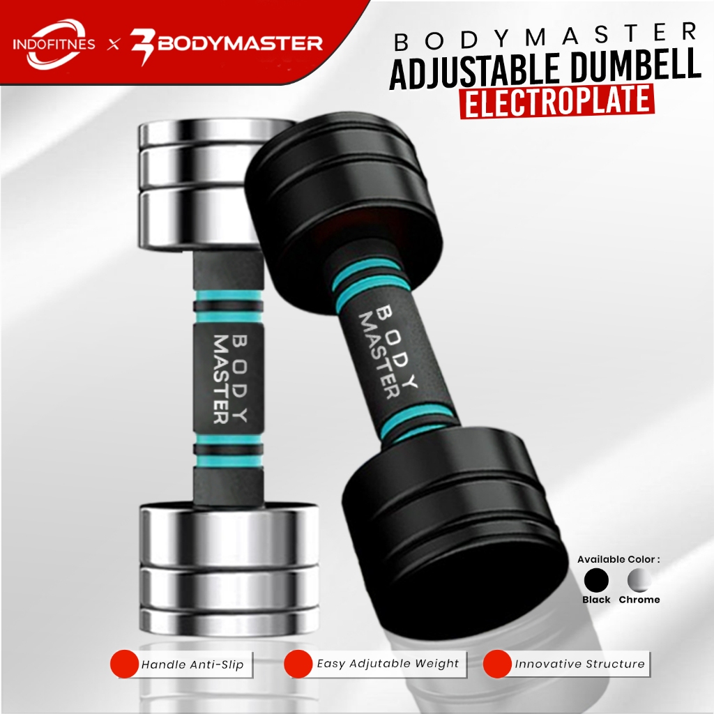 Bodymaster Premium Adjustable Dumbell 2.5kg - Barbell Dumbbell ...