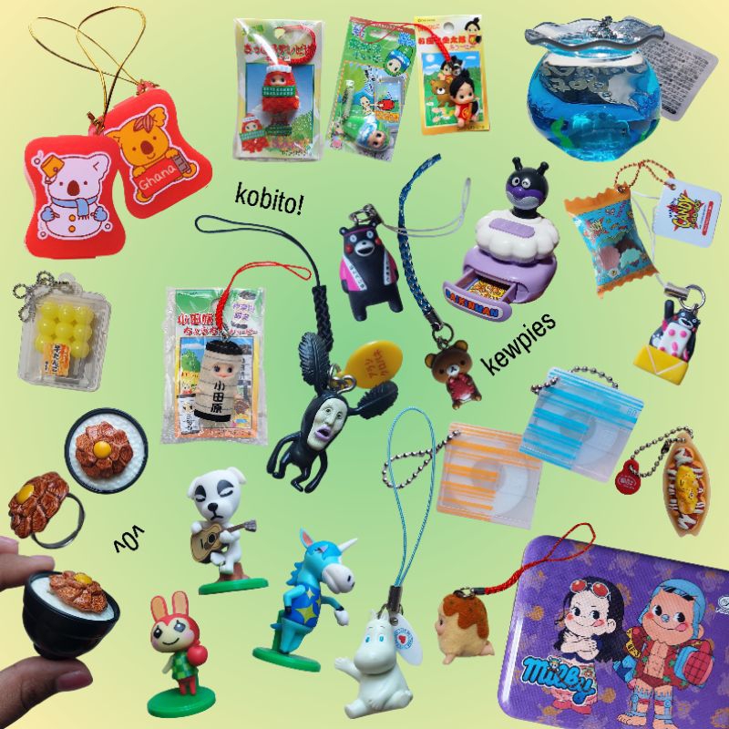 MOOMIN Various trinkets gotochi & funsies part.4 | Kobito, kewpie ...