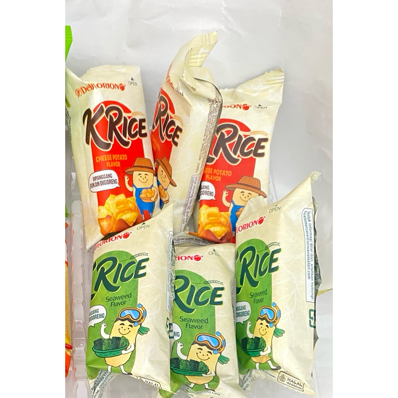Krice Orion Delfi Sweet, Potato Cheese and Seaweed Flavor Halal ...