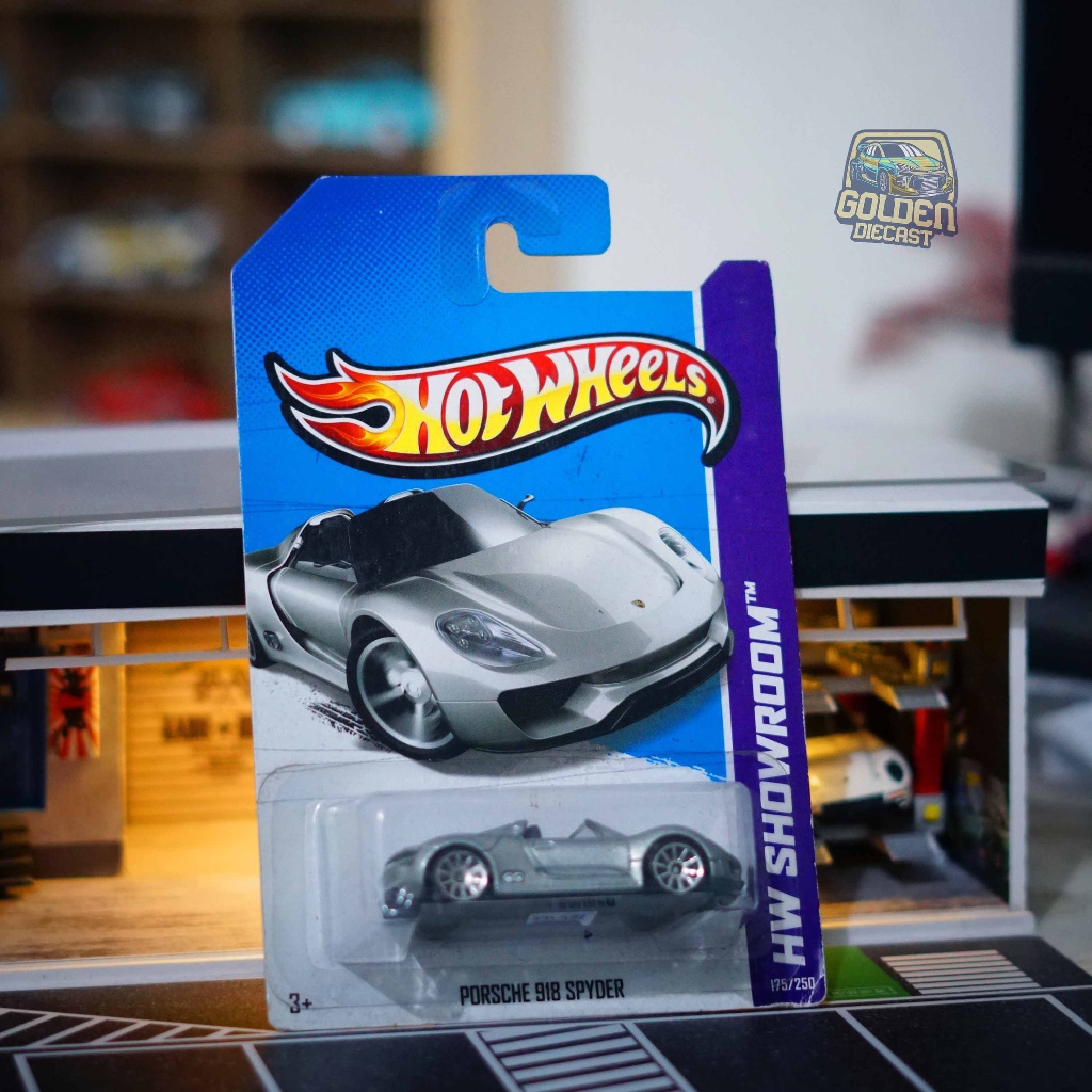 Hot WHEELS PORSHCE 918 SPYDER SILVER [HW SHOWROOM] - GOOD CONDITON ...