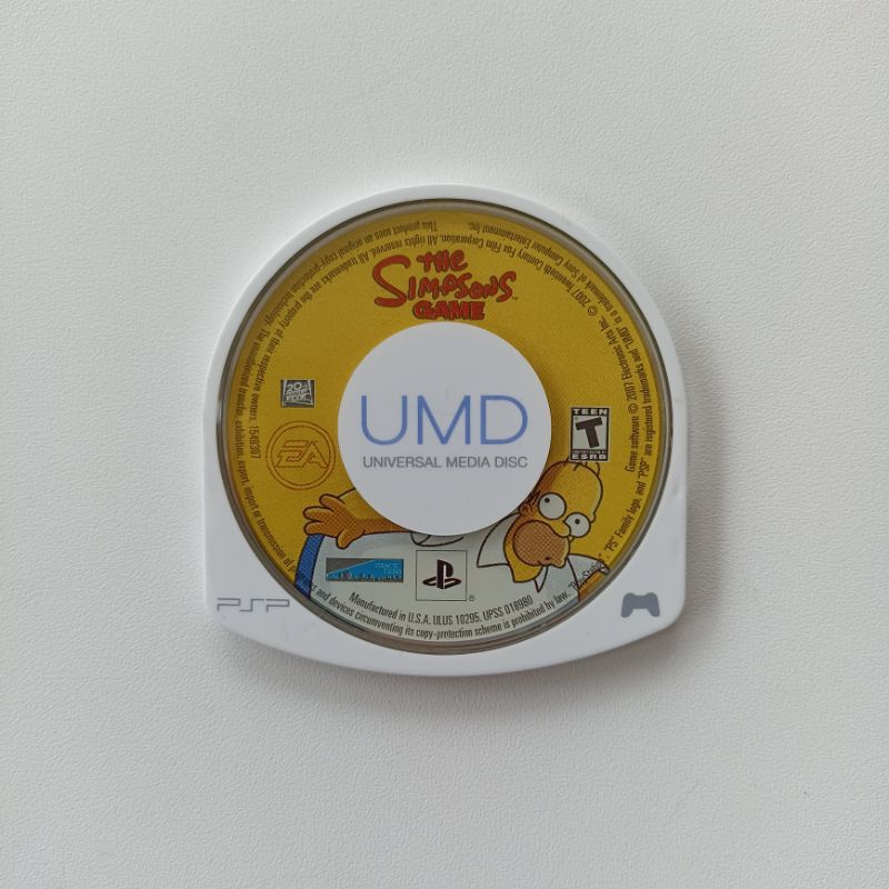 Psp UMD Game The Simpsons | Shopee Philippines