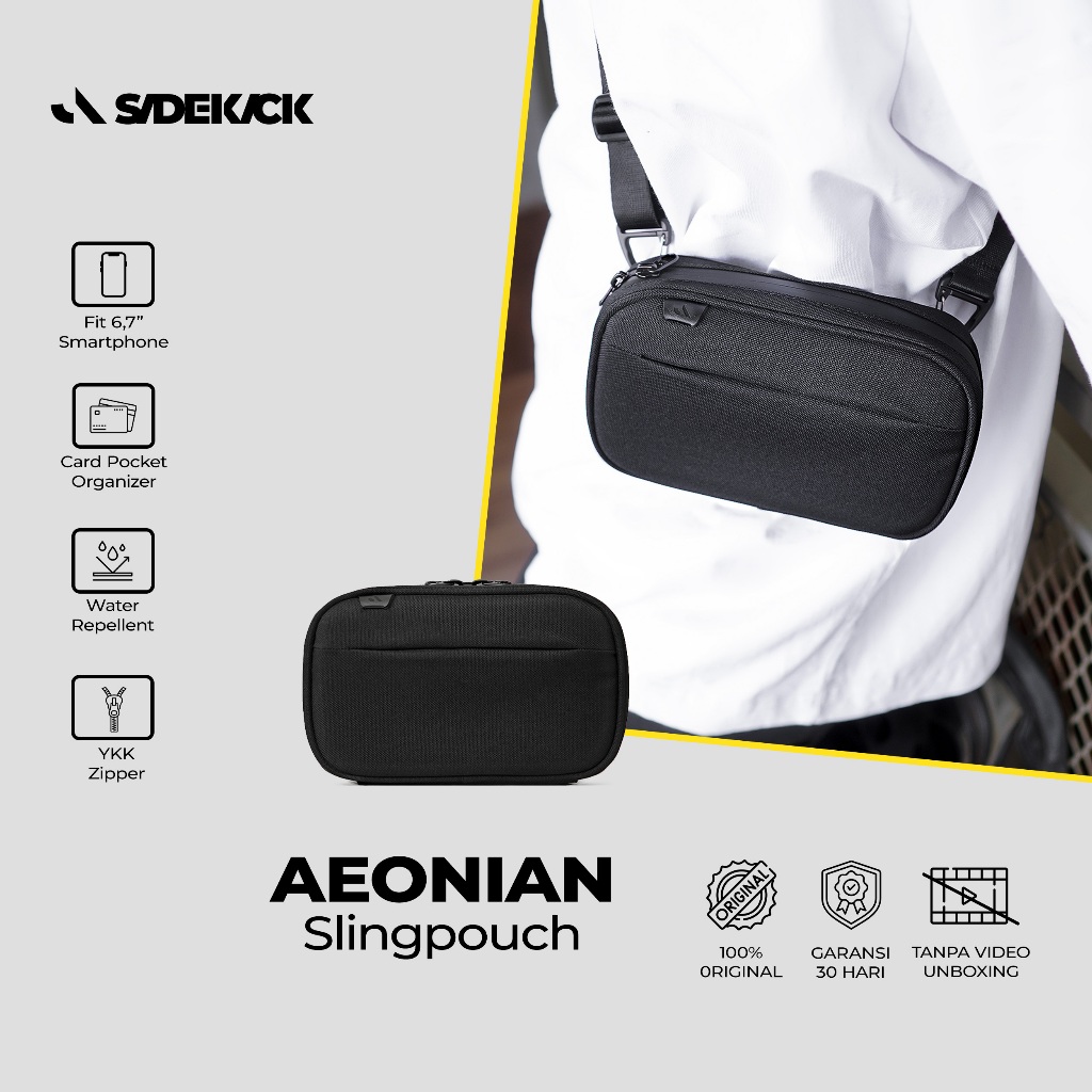 Sidekick Project AEONIAN - Slingpouch - Mini Slingbag | Shopee Philippines