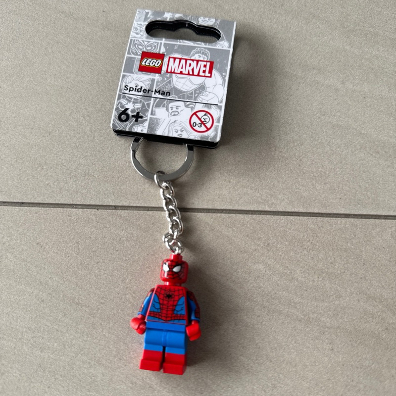 GANTUNGAN Lego Marvel SpiderMan 854290 Keychain Spider - Man Keychain ...