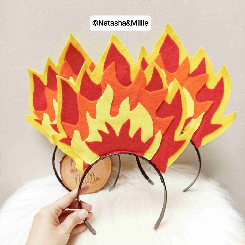 FIRE HEADBAND (FIRE COSPLAY) | Shopee Philippines
