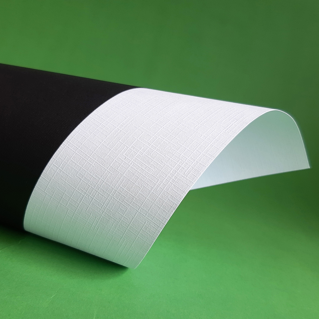 HITAM PUTIH Black and White Linen Paper 210 gsm Plano (79 x 109 CM ...