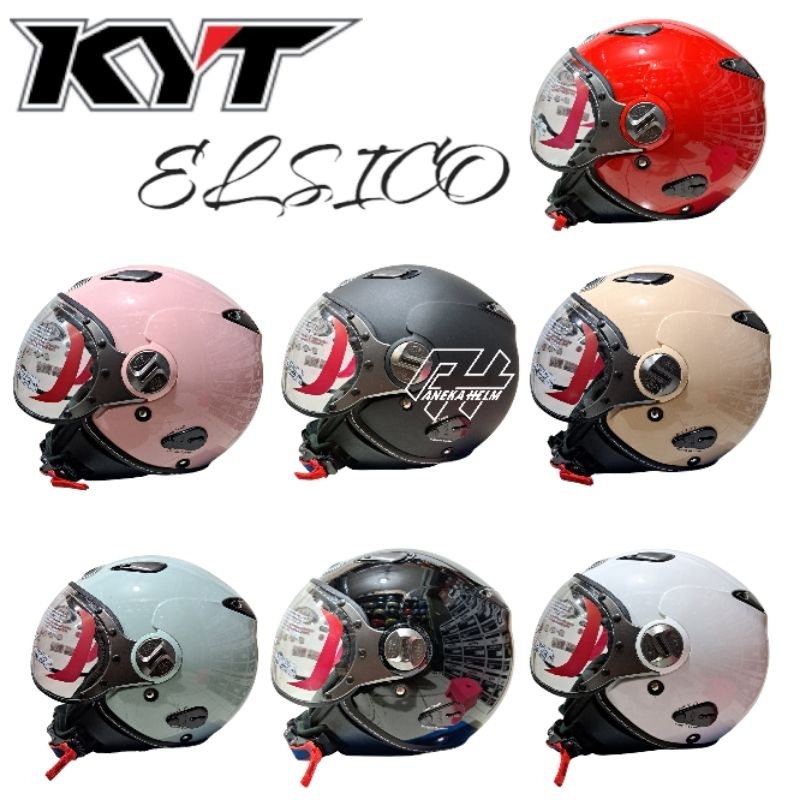 Kyt elsico solid Helmet | Classic Helmet | Kyt retro | Shopee Philippines