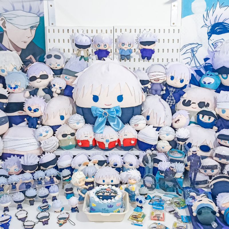 [OFFICIAL Merch] Gojo Satoru Plush Figure Standee Jujutsu Kaisen JJK ...