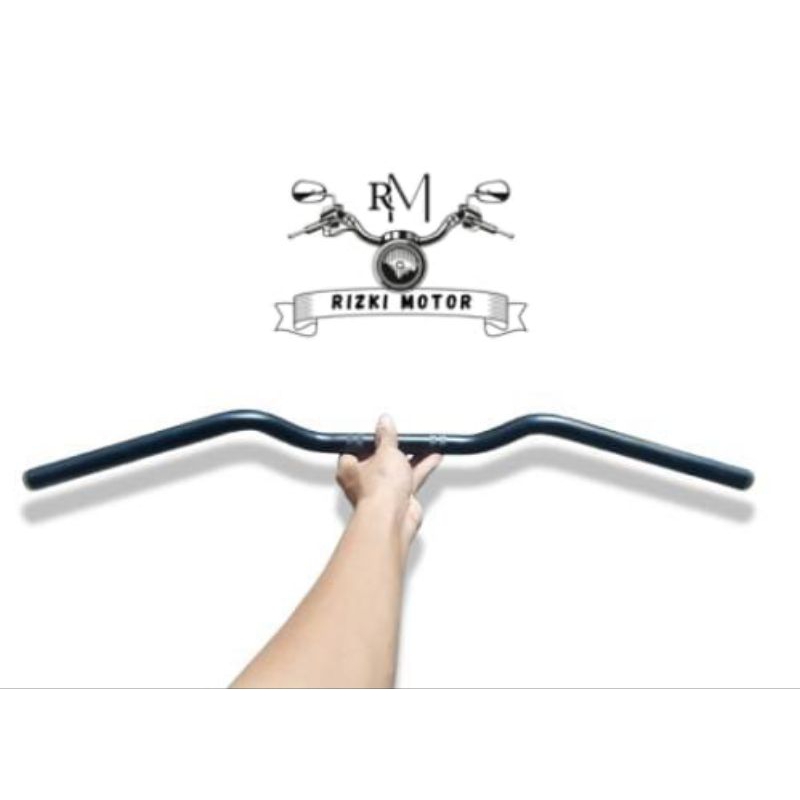 HITAM Steering handlebar x ride xride/fino 115 OLD 2BU-F6112-00 black ...