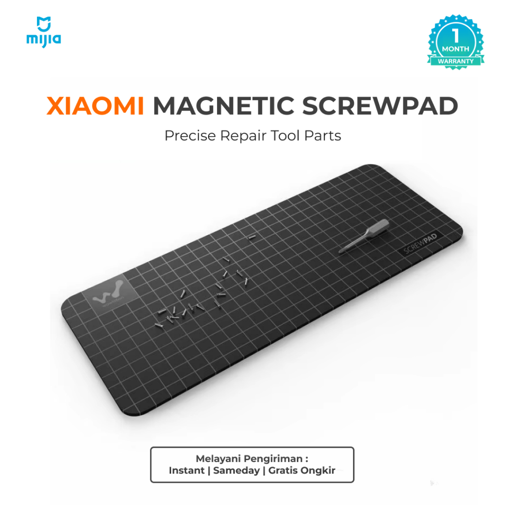 Wowstick Wowpad Magnetic Screwpad Positioning Memory Plate | Shopee ...