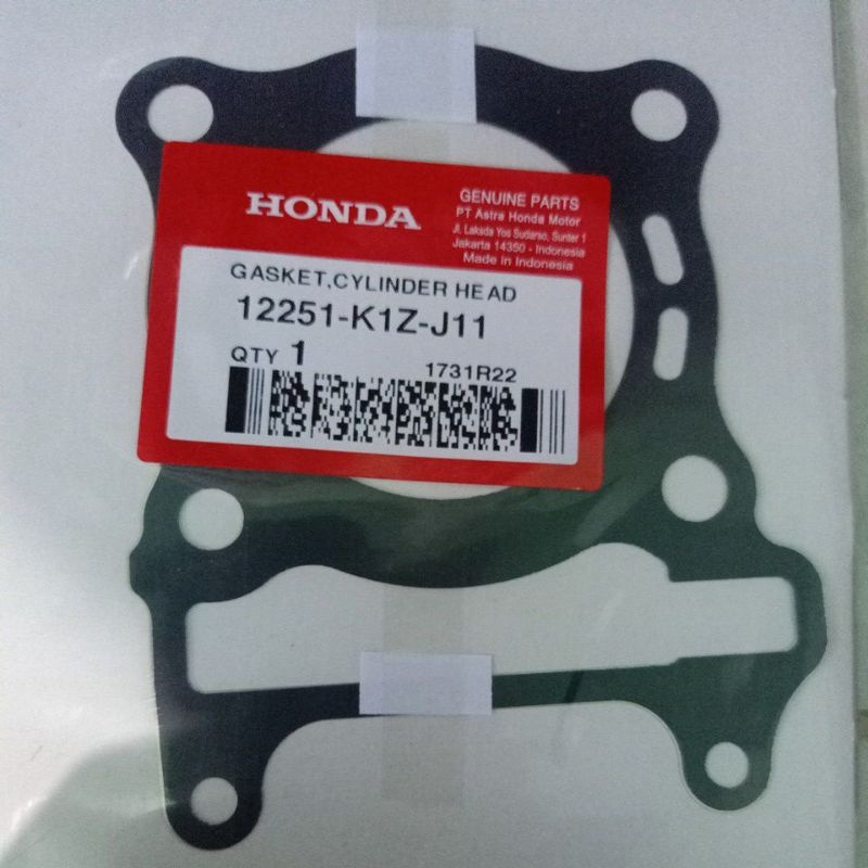 Honda PCX 160 Vario 160 ADV 160 Cylinder Head Gasket 12251K1ZJ11 ...