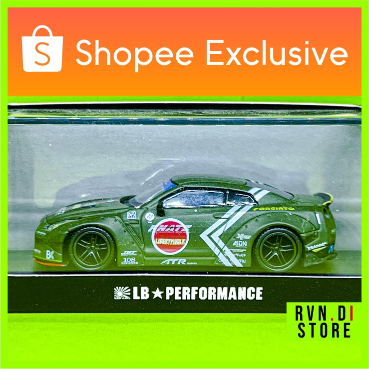 Lb Performance Nissan GT-R R35 Zero Fighter Liberty Walk | Shopee ...