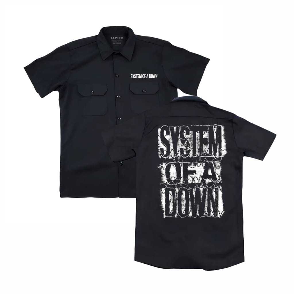 KEMEJA Work Shirt | WORKSHIRT | PDH | SYSTEM OF A DOWN | UNISEX | Men's ...