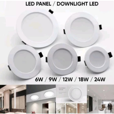 Led Downlight Inbow 6/9/12/15/18/24 Watt / Downlight Panel / Round ...