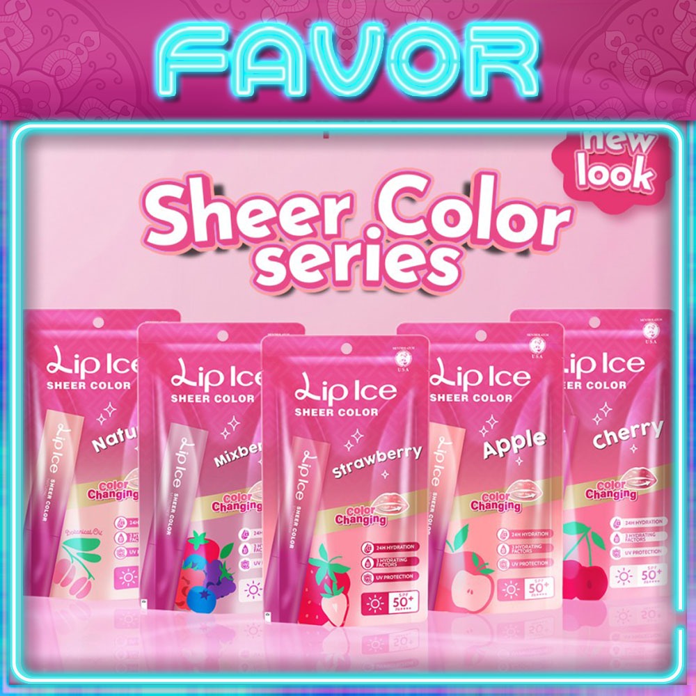 Lip Ice Sheer Color 2.2 Gr | Shopee Philippines