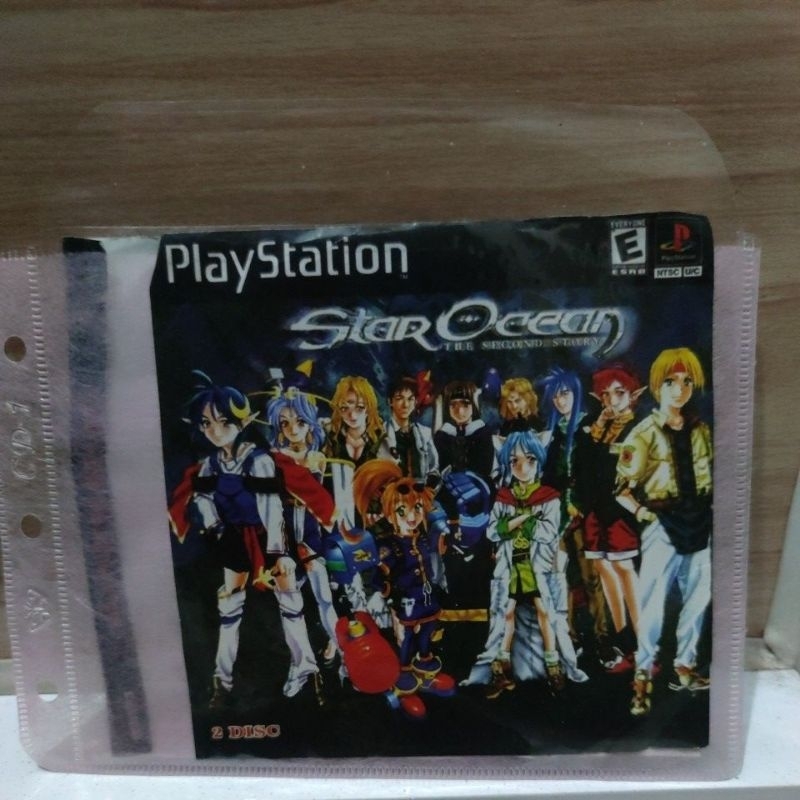 Ps1 Star Ocean Cassette 2disk PS1 cassette kopab | Shopee Philippines