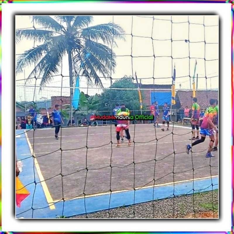 Net 5mX20m 1.5MM ROPE FOR FIELD BALL VOLY/FUTSAL/FOOTBALL/ AND PAGE ...