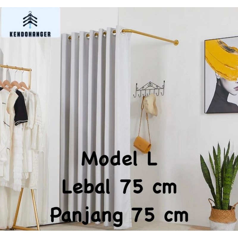 Gold Pass Room or Fitting Room With U, L, and Square Models | Shopee ...