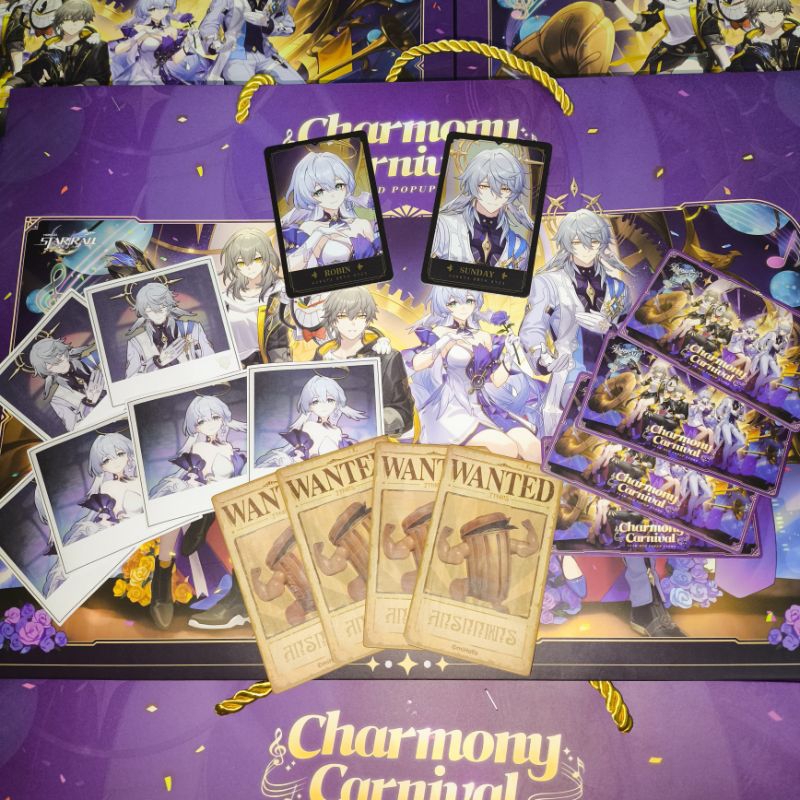 Honkai Star Rail (HSR) Merchandise Charmony Carnival Pop Up Store ...