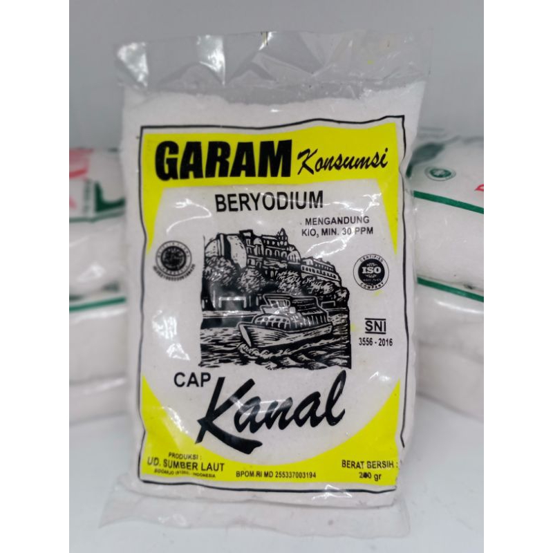 Kanal Cap Iodized Consusion Salt (200 g packaging) | Shopee Philippines