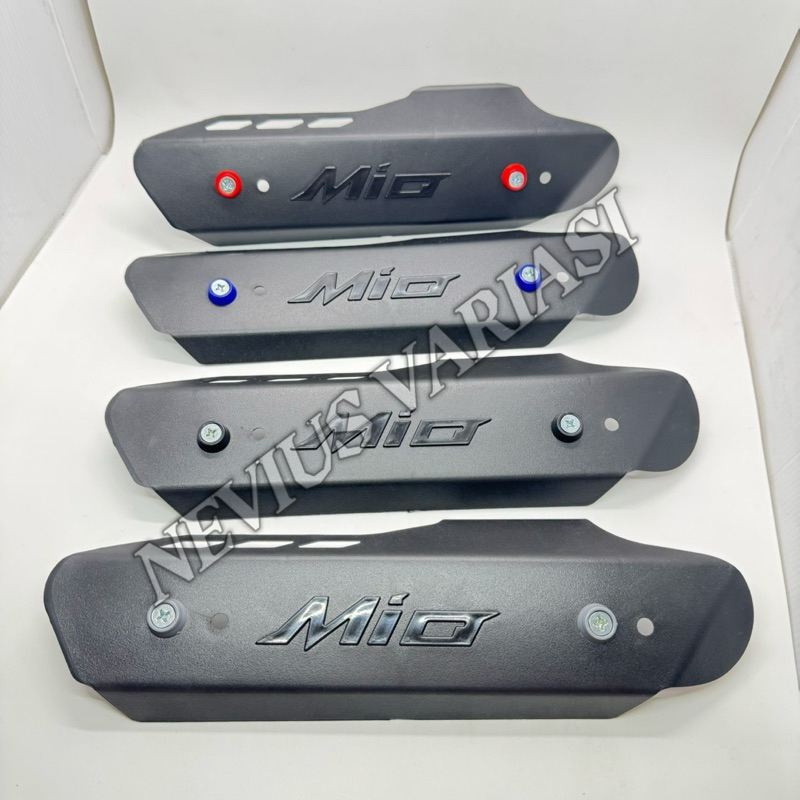 Universal Mio Logo Exhaust Shield Plus Bolts Mio Sporty Mio M3 Mio ...