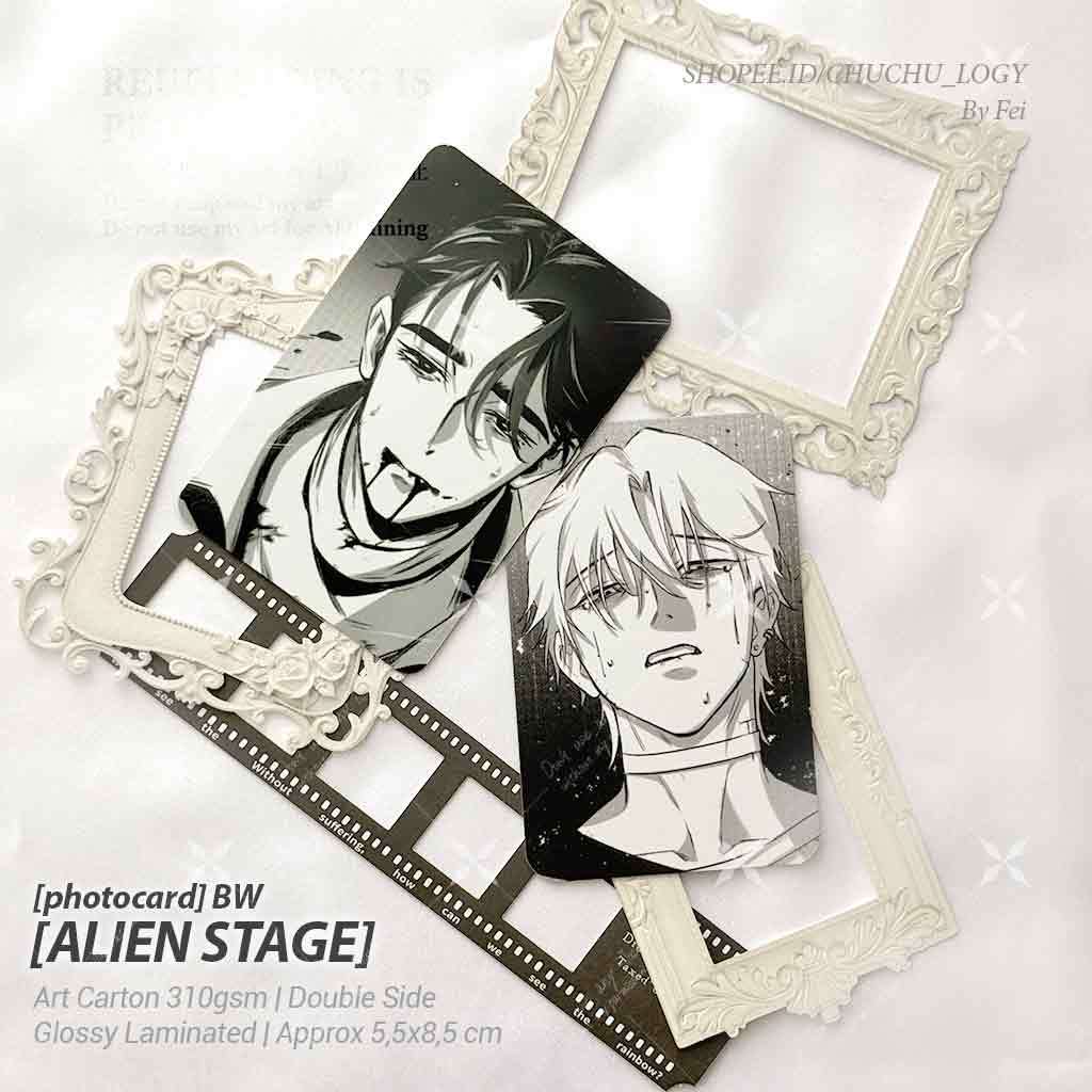 Alien Stage Till [ BW ] Photocard Glossy laminated double sided by Fei ...