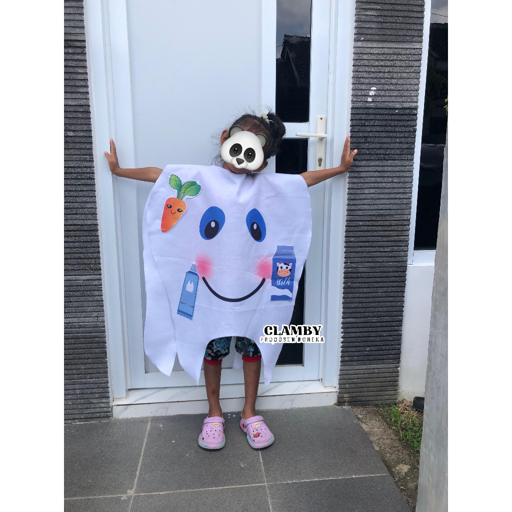 Children's Dental Costume | Costume Maps Art Edition Healthy Teeth Sick ...