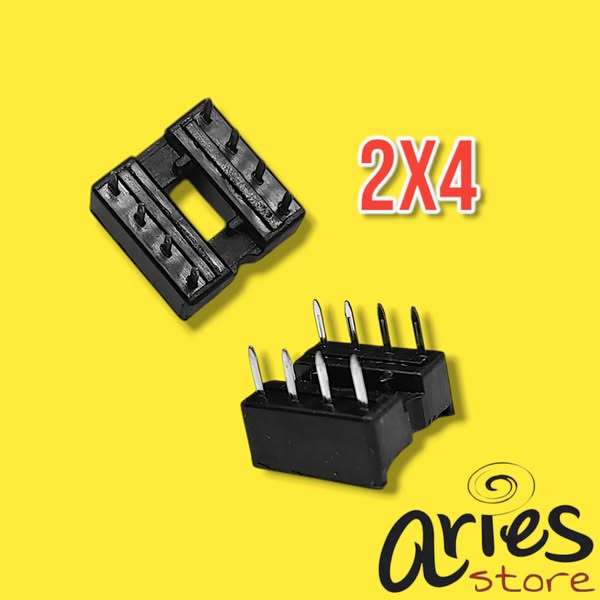 2x4 IC SOCKET 8 PIN IC SOCKET | Shopee Philippines