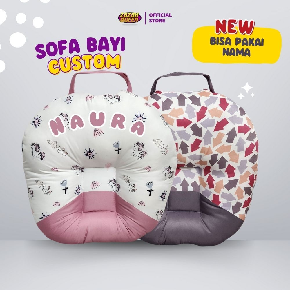 Custom Baby Sofa with Special Motifs and Colors - Can Custom Name ...