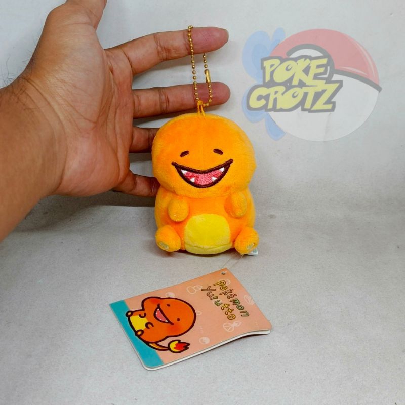 Charmander Mascot Plush Keychain Pokemon Yutupto tag 9 cm | Shopee ...