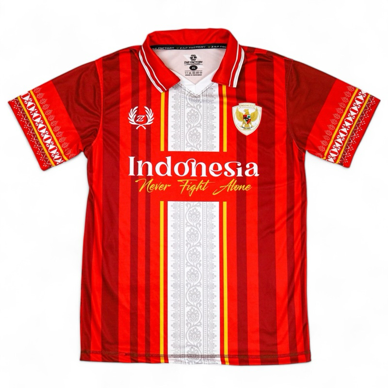 Indonesian Jersey / Never Fight Alone / National Team / Football ...