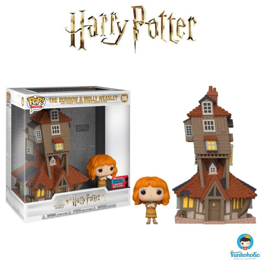 Funko POP! Harry Potter - The Burrow & Molly Weasley [NYCC Exclusive ...