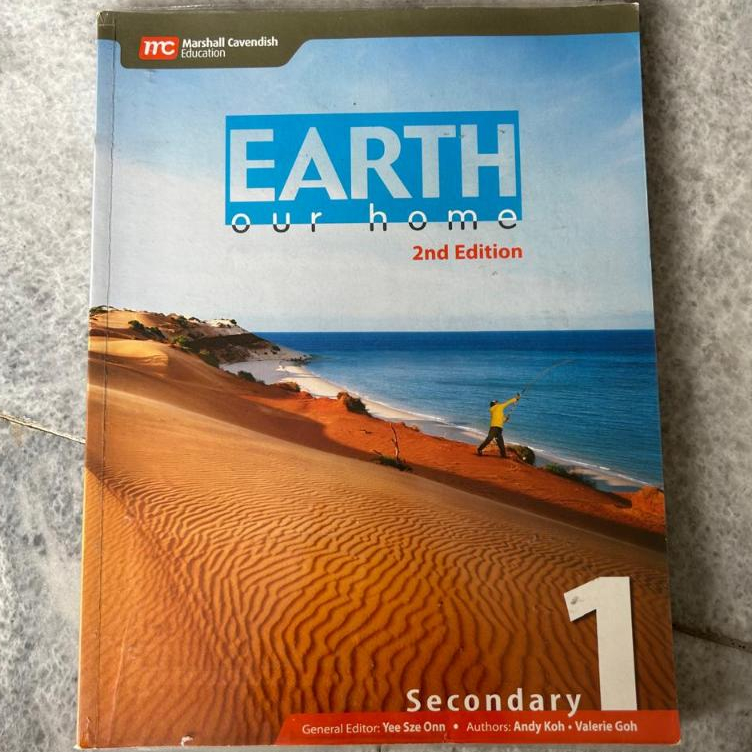 Earth our home 2nd edition textbook (preloved) / school book/ geography ...