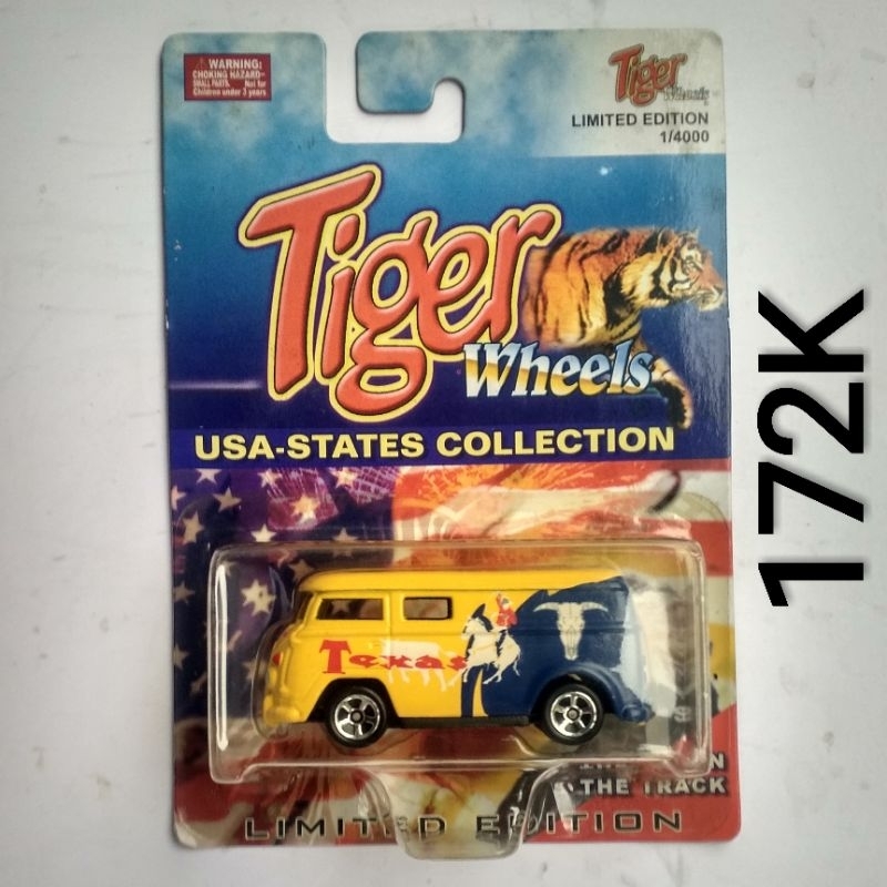 Diecast Tiger Wheels USA Collection VW Volkswagen VW Panel Bus Limited ...