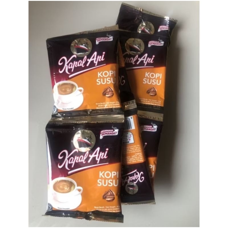 Kapal Api Coffee Milk Coffee Per 10 Pcs | Shopee Philippines