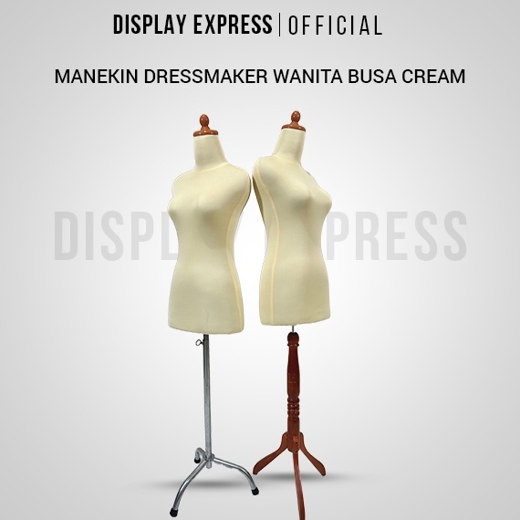 ATTRACTIVE Female Dressmaker Statue Mannequin Cream Color FOAM LAYER ...