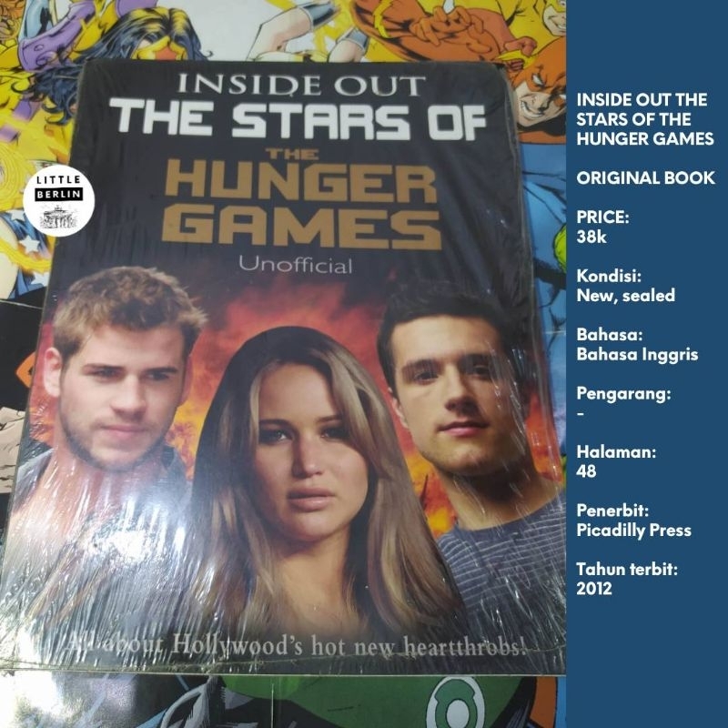 Original Book Inside Out THE STAR OF THE HUNGER GAMES English Imported ...