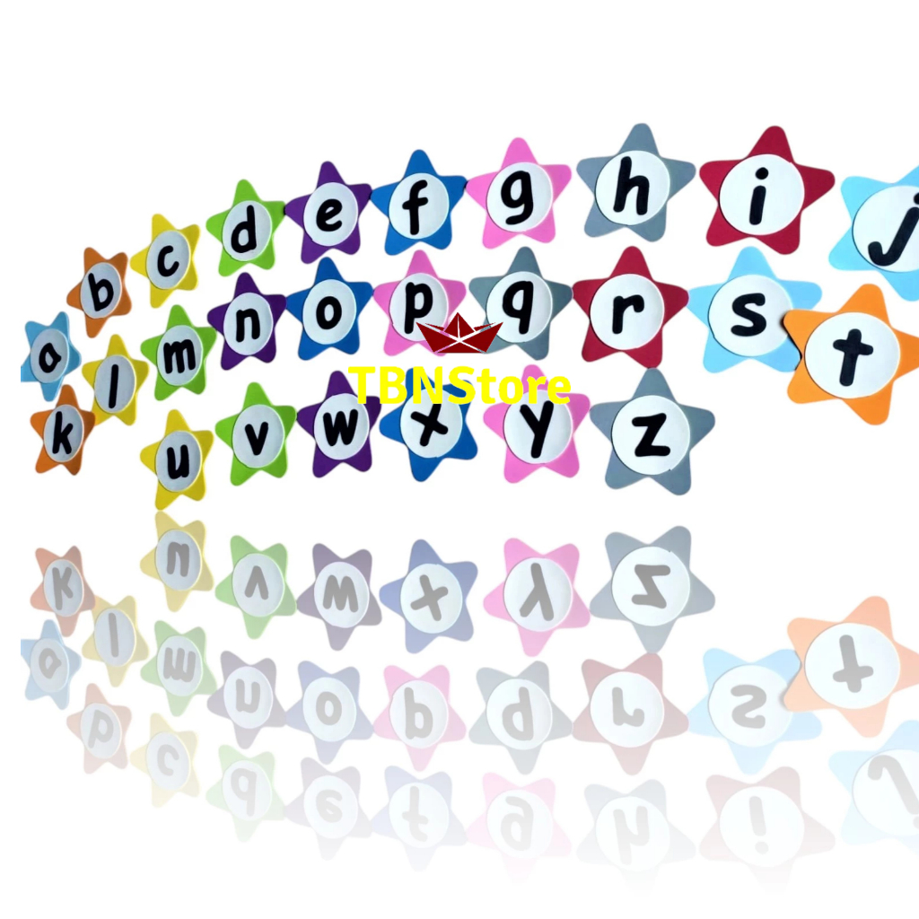 Alphabetic Classroom Decorations Star AZ School Decorations Preschool ...