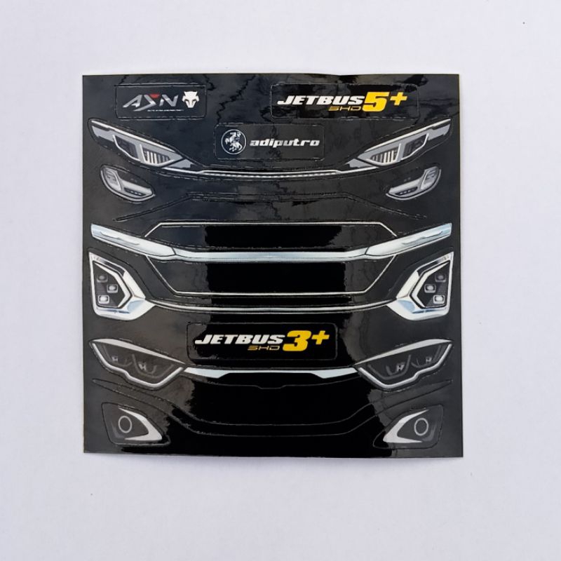 3 in 1 JETBUS 5 HEADLAMP LIGHT STICKER JETBUS 3 AND JETBUS 2 | Shopee ...