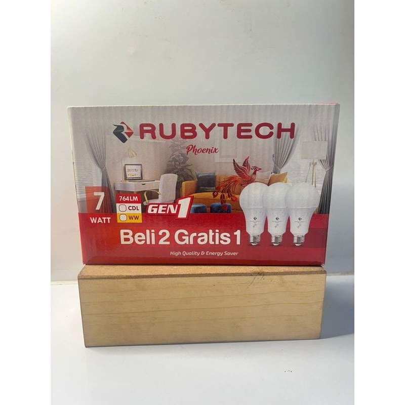 PUTIH CAHAYA Rubytech Phoenix 2 Free 1 Gen 1 White Light 5Watt, 7 watts, 9 watts, 12 watts, 18 ...