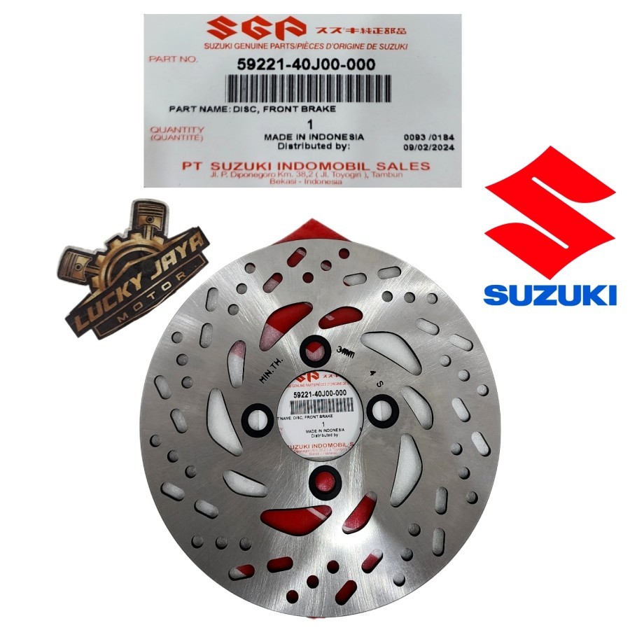 Disc Front Brake Front Disc Plate Suzuki Address Nex 2 59221-40J00-000 ...