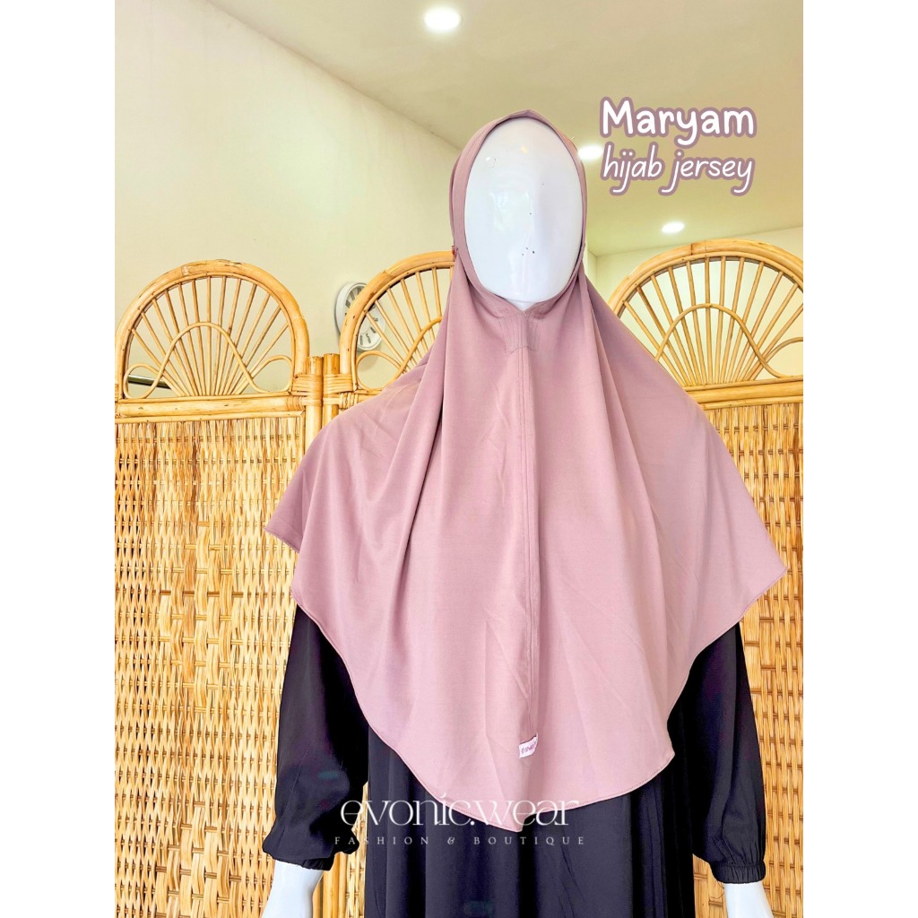 Maryam jersey instant Hijab | Instant hijab daily instant headscarf for ...