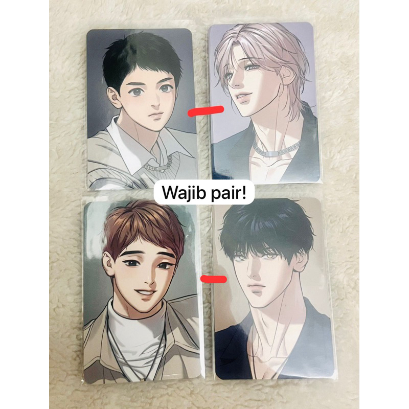 JINX BL Kimdan Boys Love Manhwa Korea Kr Import Clear File B6 A6 B5 A5 ...