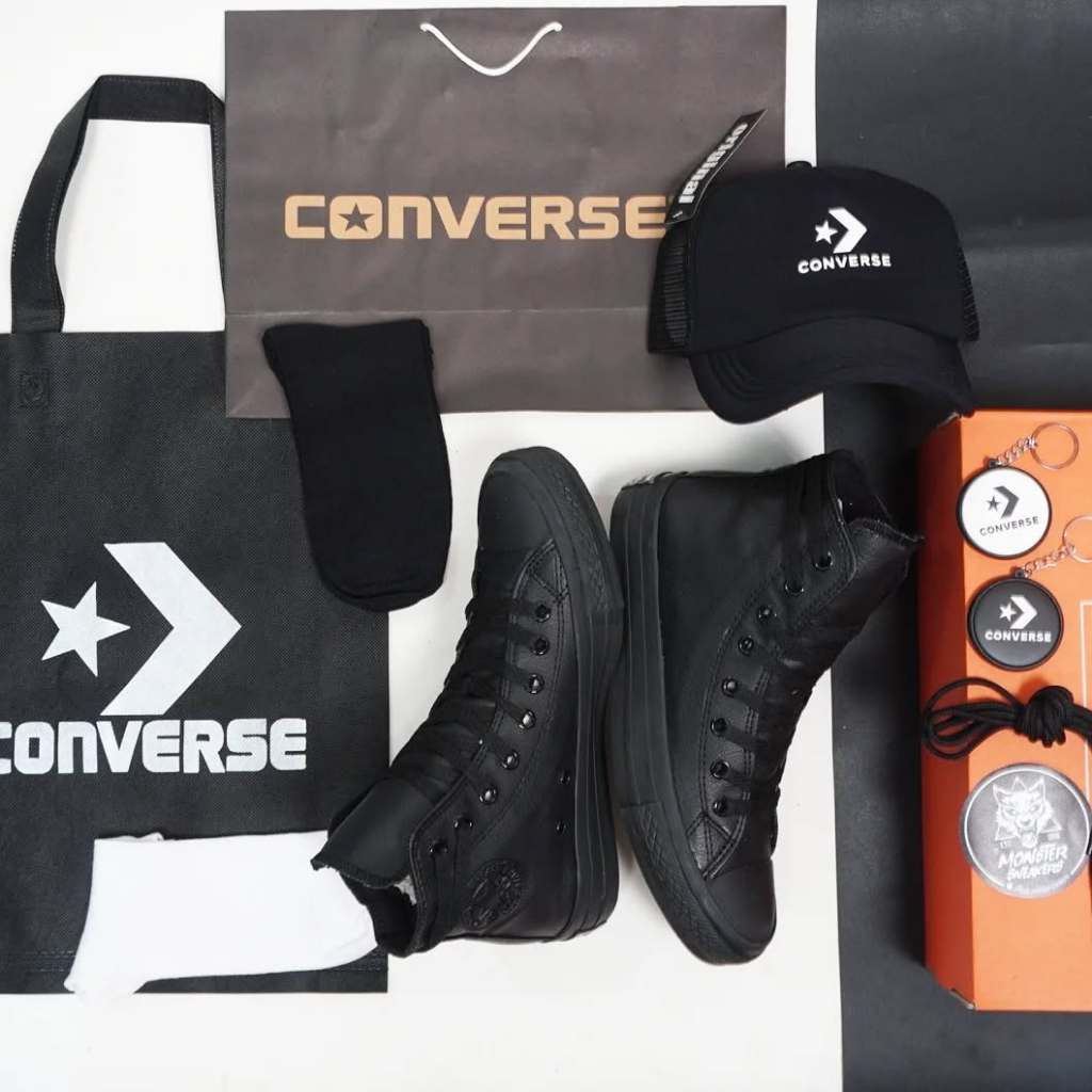 Leather Package 100% Converse Chuck Taylor All Star High Leather All ...