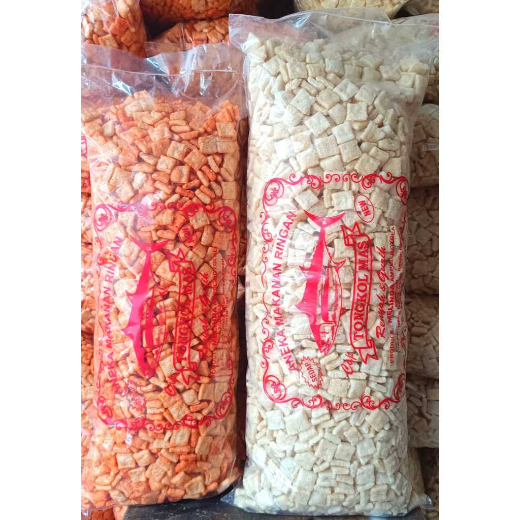 Fish Crackers 1kg Spicy Salted Savory Fish Box Crackers Crispy Box ...