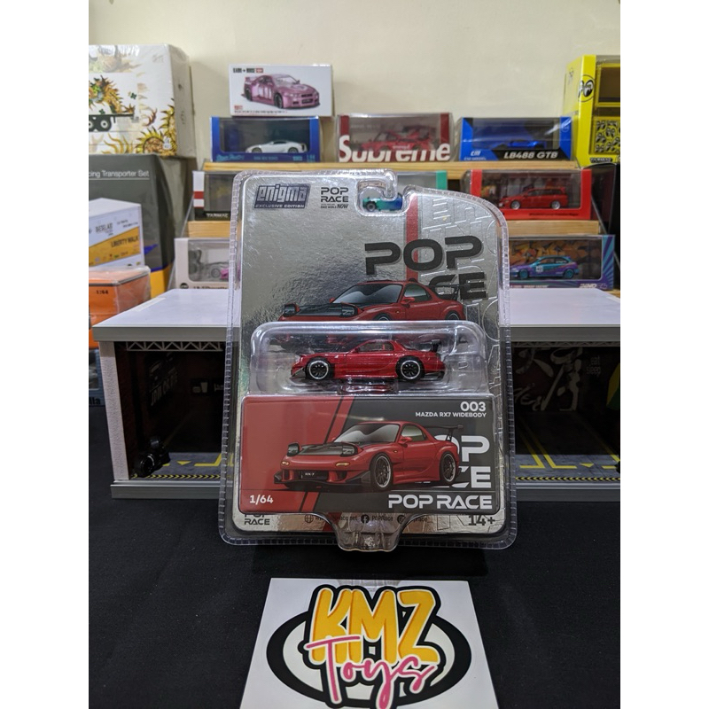 MERAH Pop Race Mazda RX7 Widebody Red RX-7 RE-Amiya | Shopee Philippines