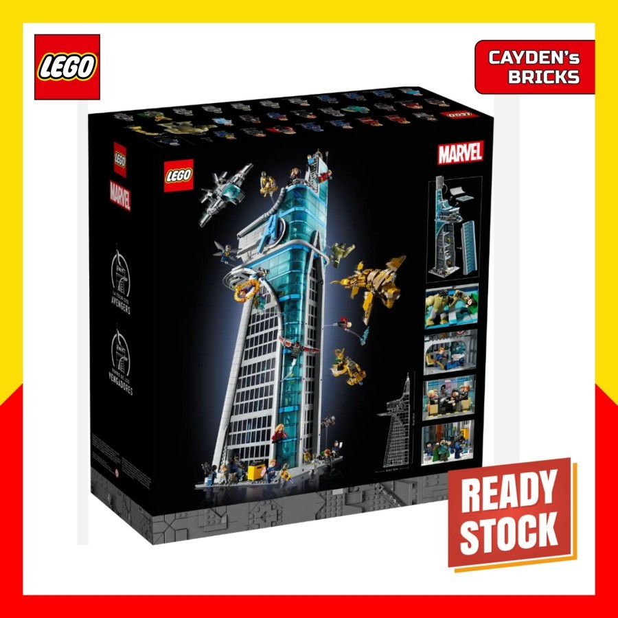 Lego SuperHeroes 76299 Avengers Tower | Shopee Philippines
