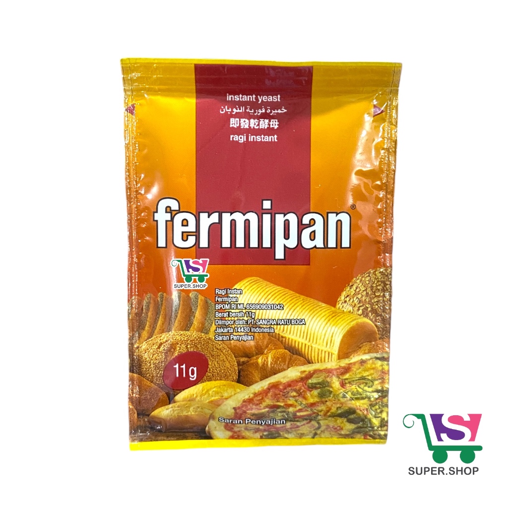 Fermipan Instant Yeast 11 Grams | Shopee Philippines